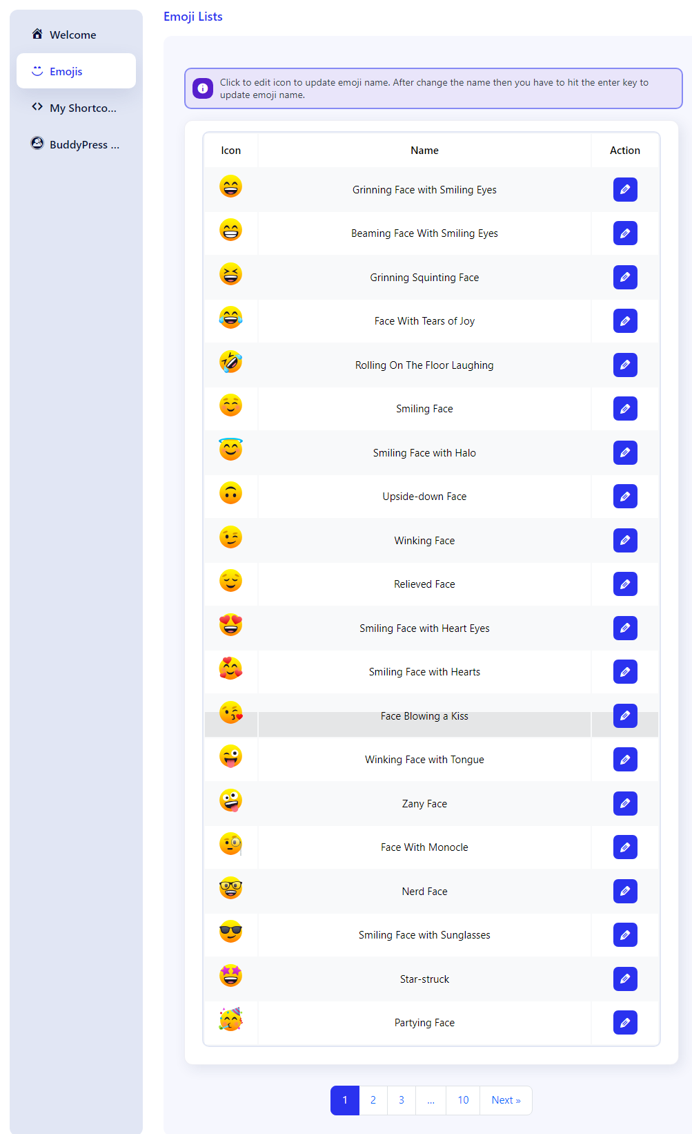 BuddyPress Reaction - Wbcom Designs Docs