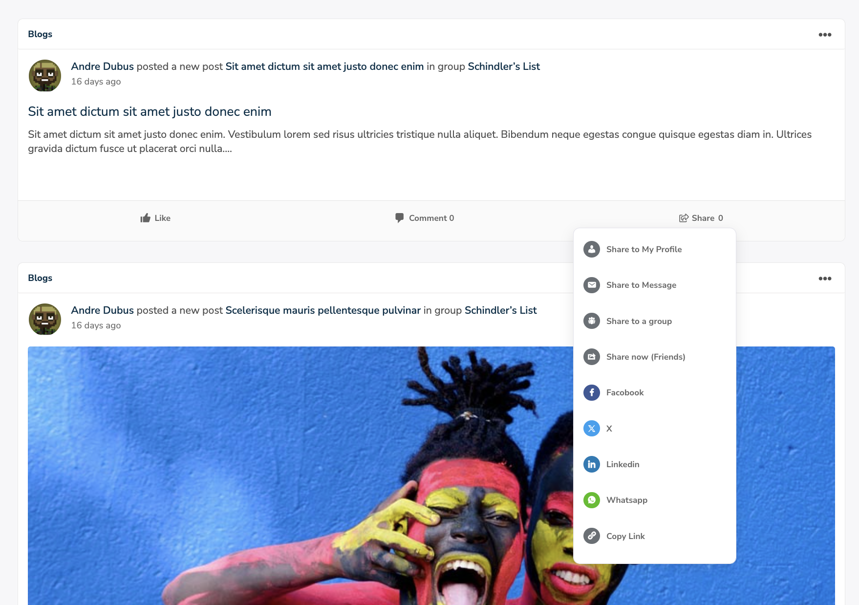 BuddyPress Activity Share Pro - Wbcom Designs Docs