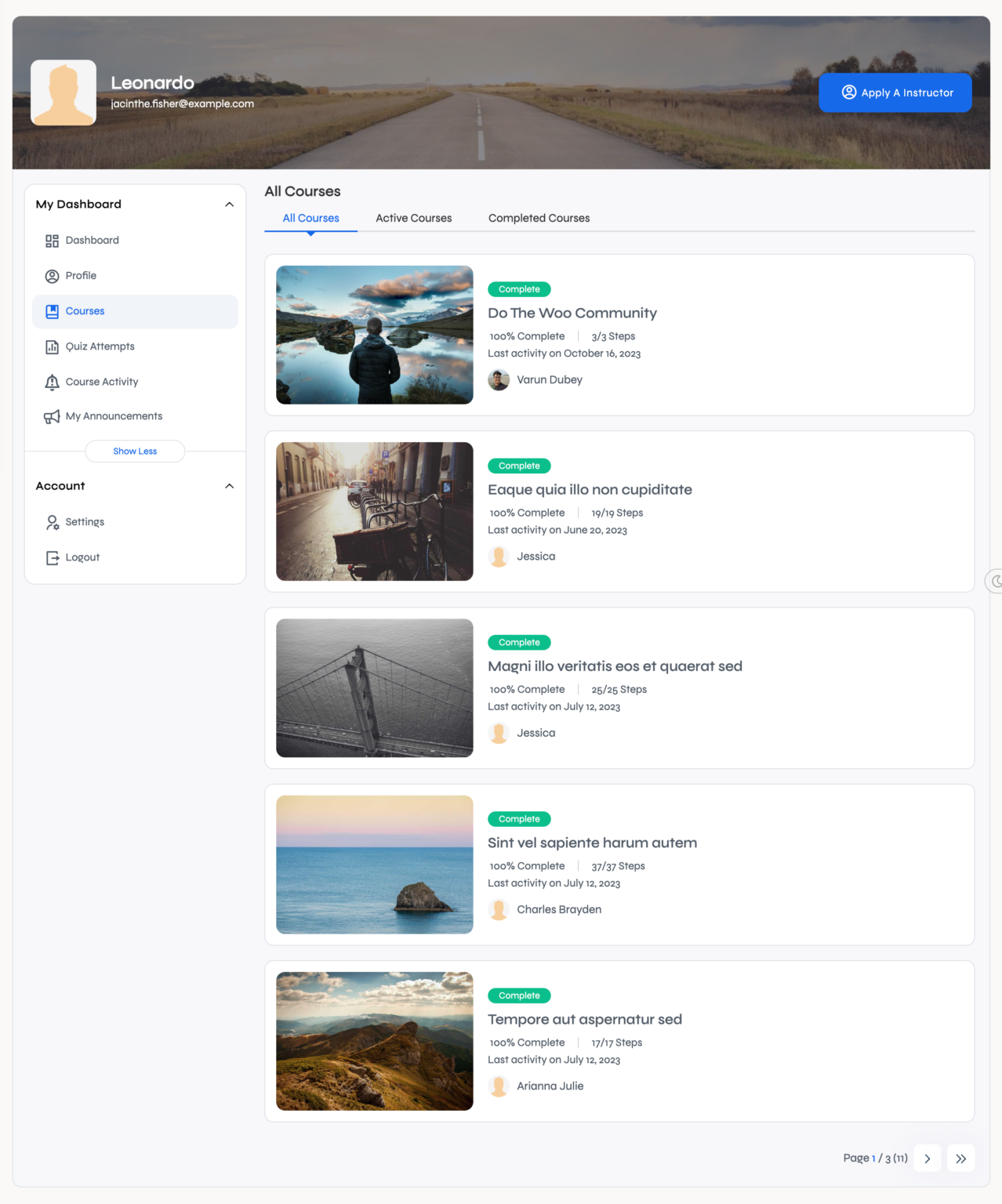 Enrolled Courses - Wbcom Designs Docs