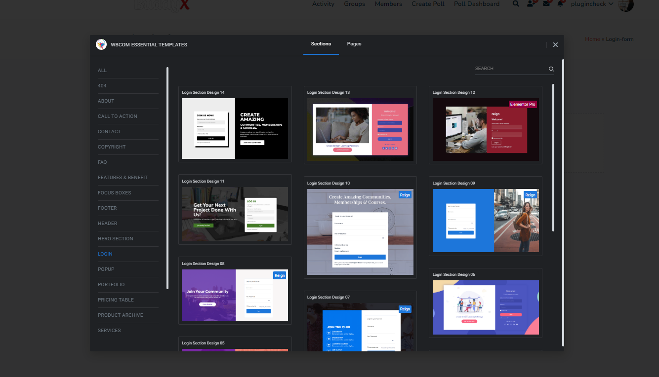 Customizing Login Pages with BuddyX Pro - Wbcom Designs Docs