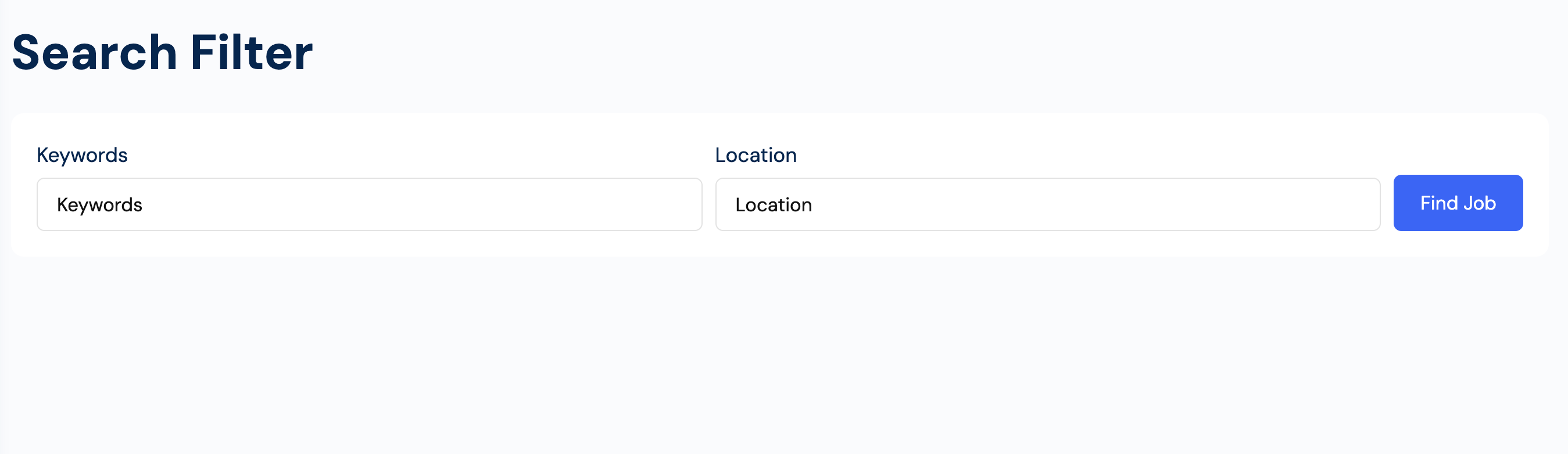 Search Filter- Reign WP Job Manager Addon - Wbcom Designs Docs