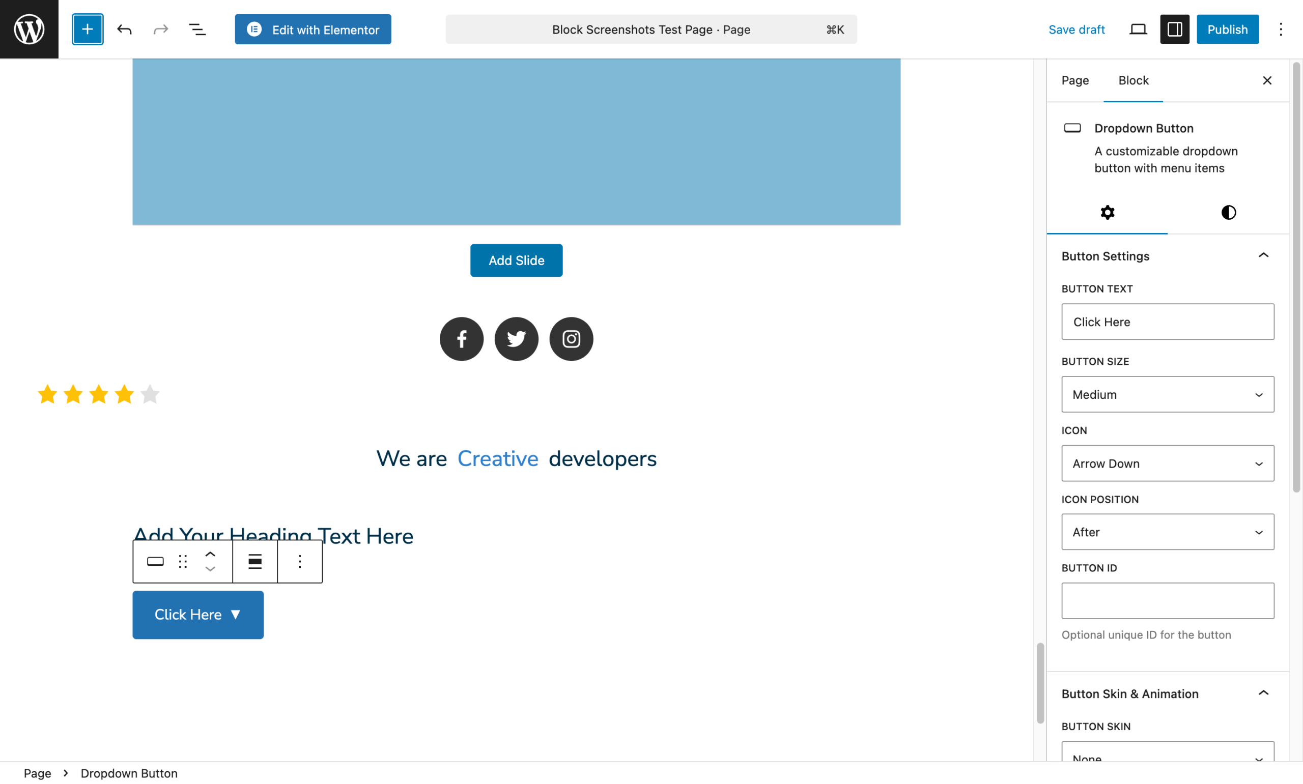 Blocks Overview - Wbcom Designs Docs