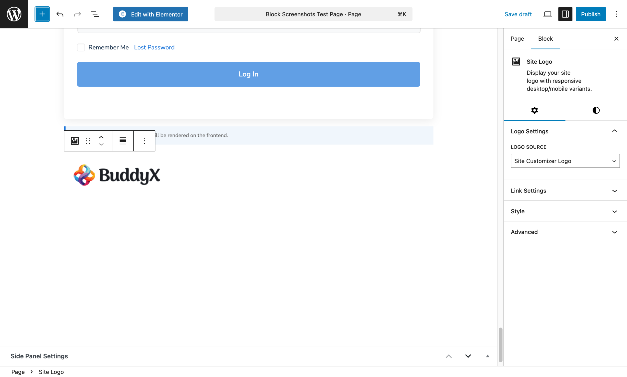 Header Blocks - Wbcom Designs Docs